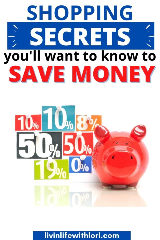 Best Secrets To Saving Money When You Shop | Livin' Life With Lori