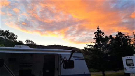 Sunset at Sleepy Hollow Campgrounds | Livin' Life With Lori
