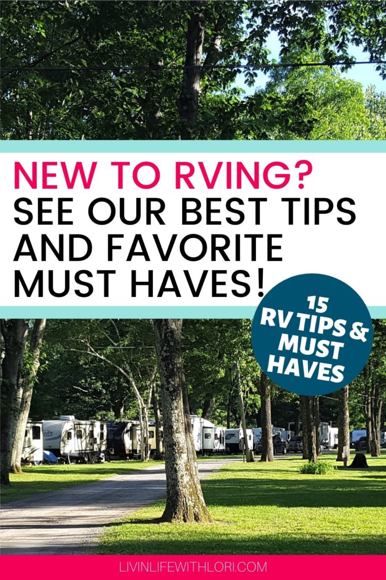 15 Tips And Must Haves For New RVers | Livin' Life With Lori