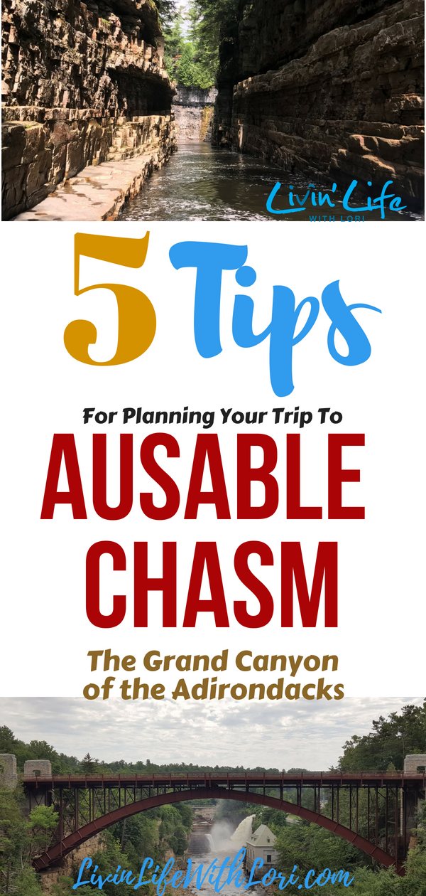 Plan An Epic Adventure To Ausable Chasm | Livin' Life With Lori