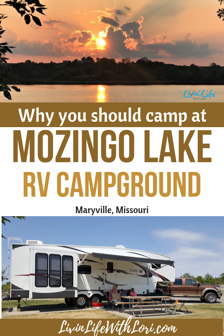 Why you should camp at Mozingo Lake RV Campground | Livin' Life With Lori