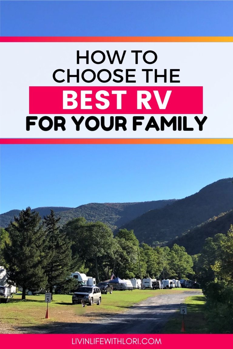 Buying An RV - How To Choose The Best RV For You and Your Family ...