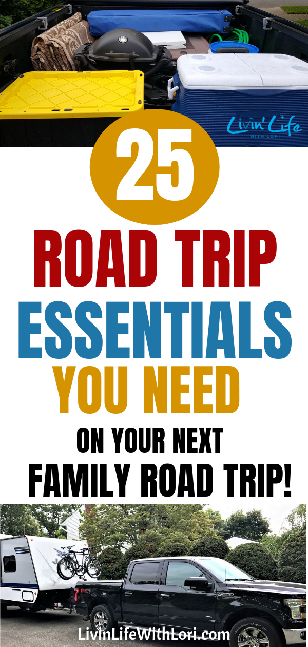 Top 25 Road Trip Essentials | Livin' Life With Lori