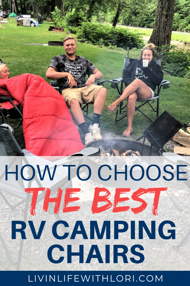 How To Choose The Best RV Camping Chairs | Livin' Life With Lori