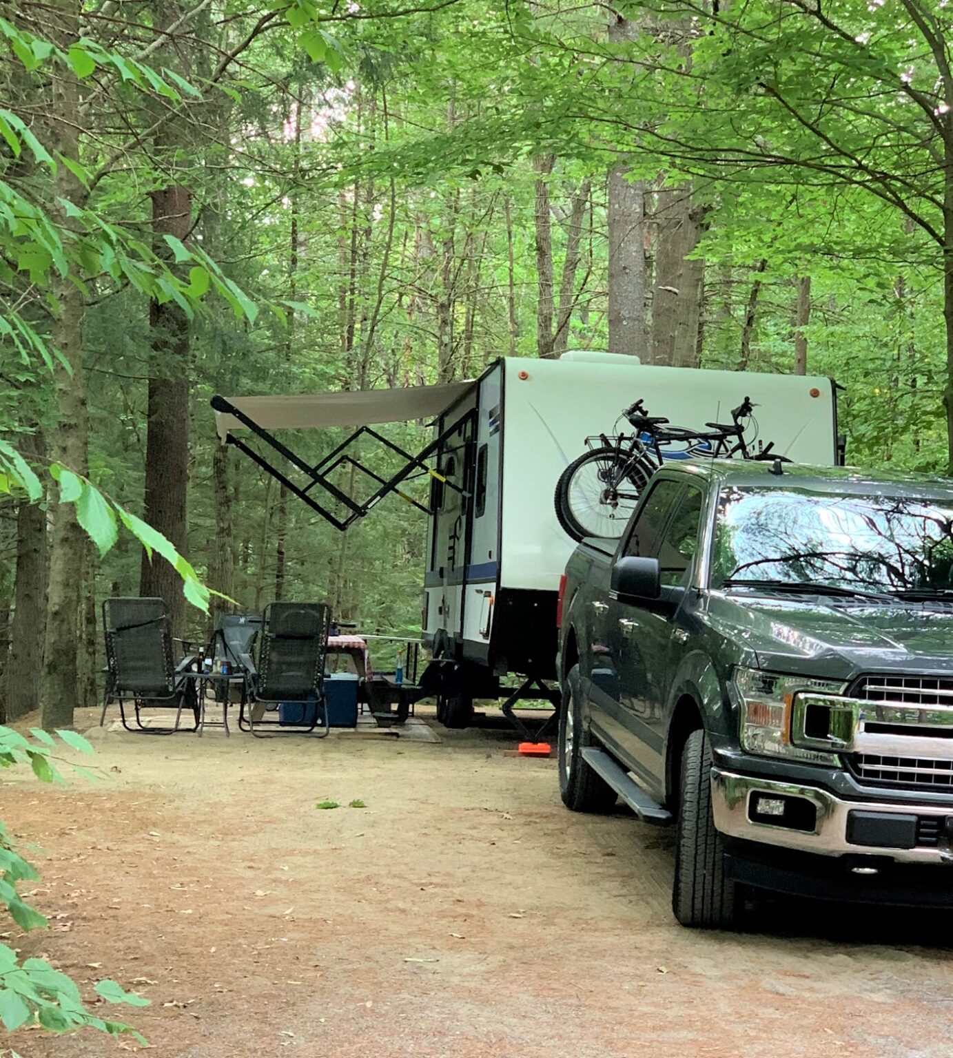 RV Camping At Adirondack Camping Village Lake George NY | Livin' Life ...