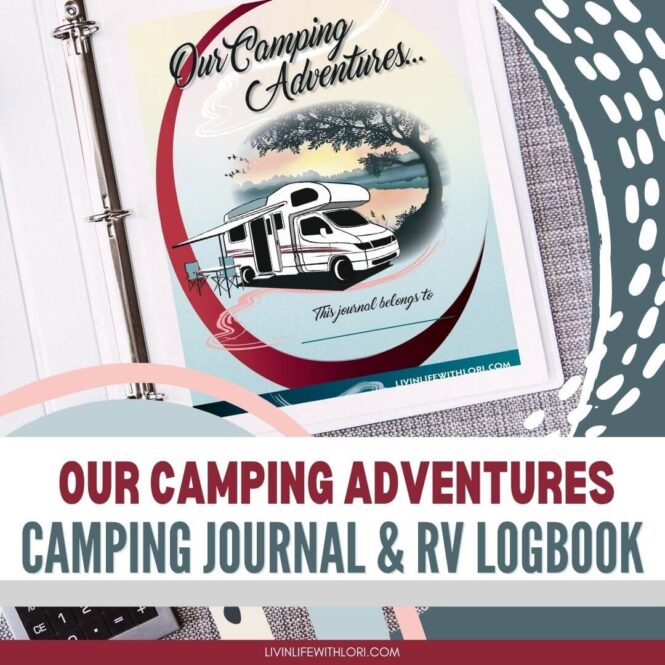 RV Camping Journal And RV Logbook | Livin' Life With Lori