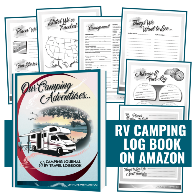 RV Camping Journal And RV Logbook | Livin' Life With Lori