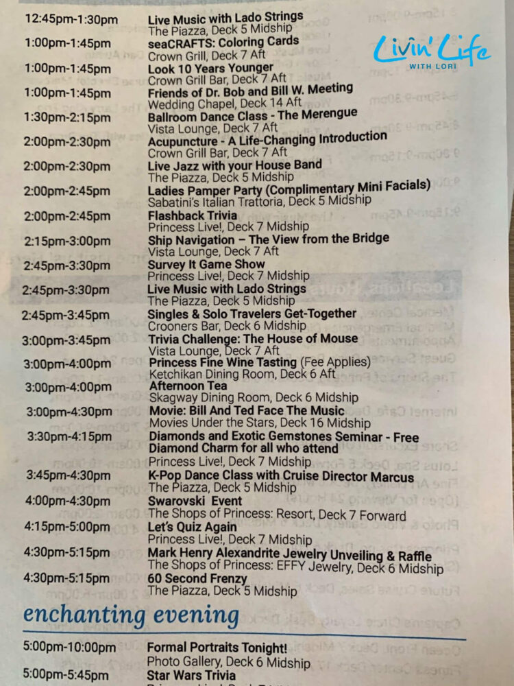 15 Cruise Tips You’ll Love For The Discovery Princess Cruise To Alaska ...